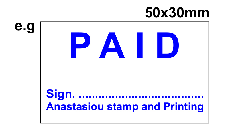 custom rubber stamp Cyprus - custom rubber stamp Nicosia - Custom ...